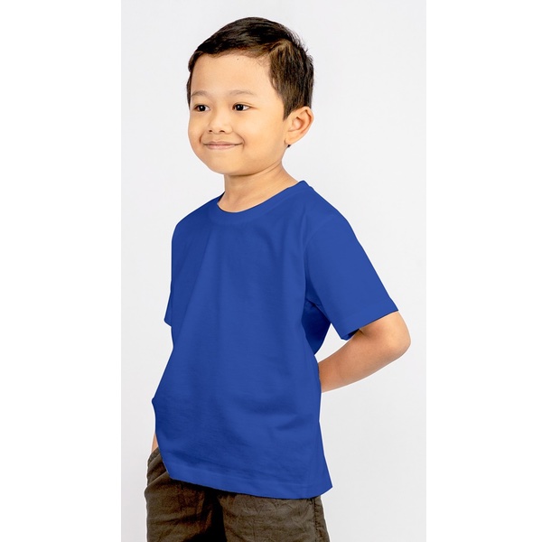 PANBASIC Kids T-Shirt – Royal Blue (Age 5-6) – MD Textile – Blank T ...